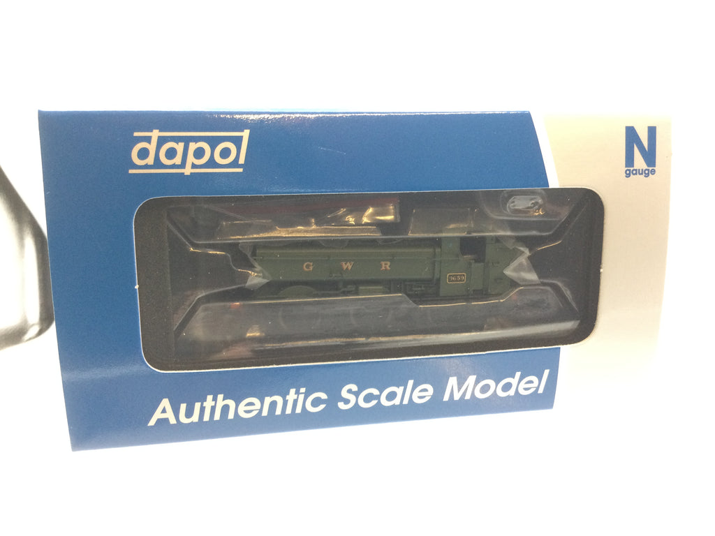 Dapol 2S-007-031 N Gauge Pannier Tank 9659 GWR Green Dapol 2S-007-031 N Gauge Pannier Tank 9659 GWR Green