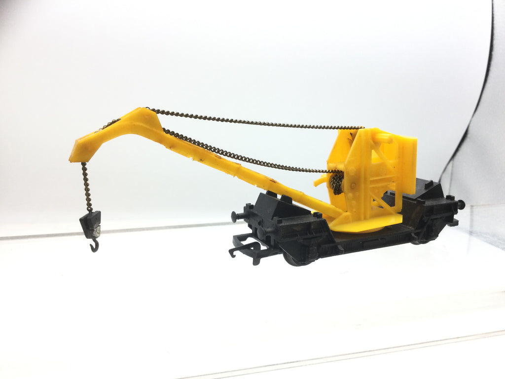 Hornby R142 OO Gauge 10t Yellow Breakdown Crane