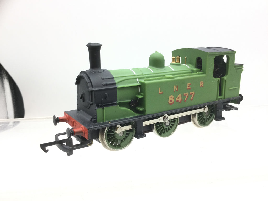 Hornby R252 OO Gauge LNER Matt Green Class J83 8477 (L2)