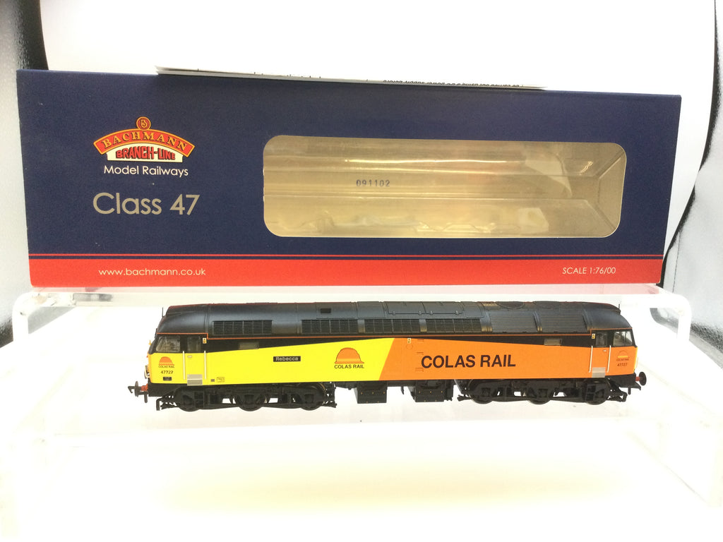 Bachmann 32-816NF OO Gauge Colas Class 47 No 47727 Rebecca TTS SOUND
