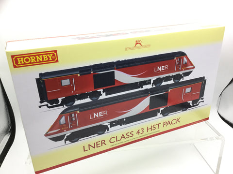 Hornby R3802 OO Gauge LNER HST Power Cars 43315/43309