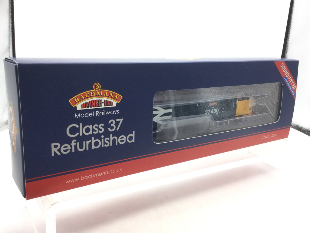 Bachmann 35-335SFX OO Gauge Class 37/4 37430 'Cwmbran' BR Large Logo ...