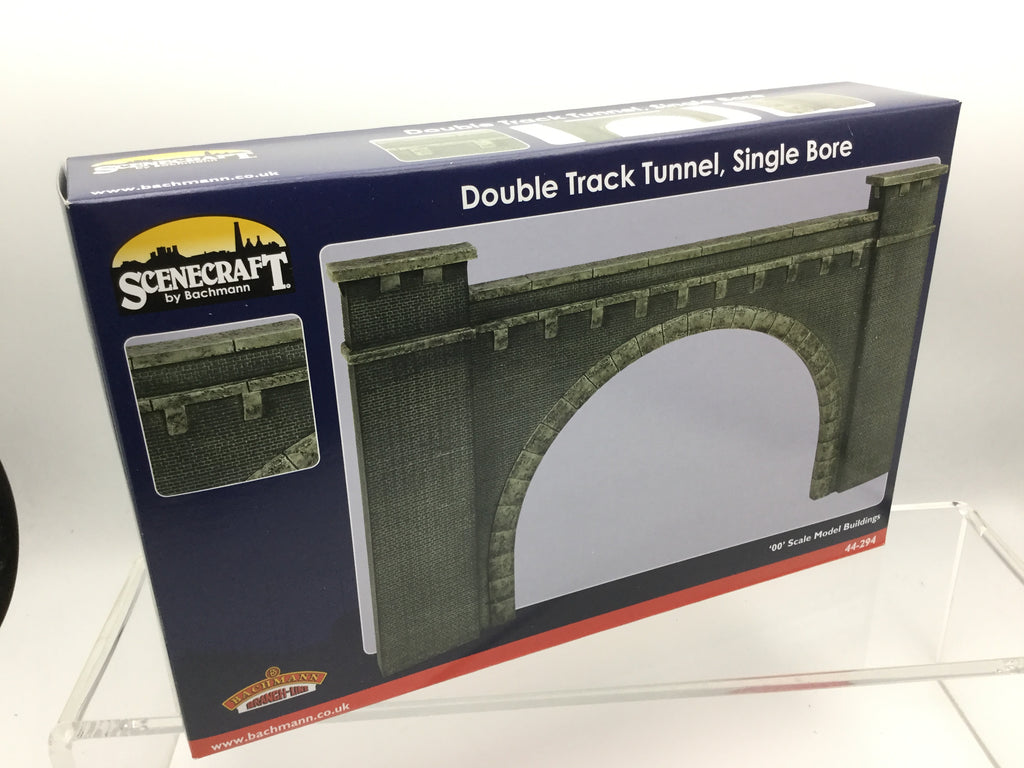 Bachmann 44-294 OO Gauge Single Bore Double Track Tunnel Portal