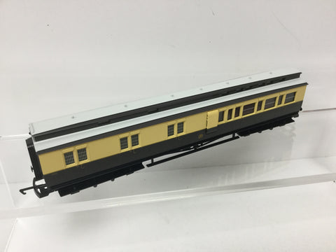 Hornby R4365 OO Gauge GWR Clerestory Brake Coach 3423