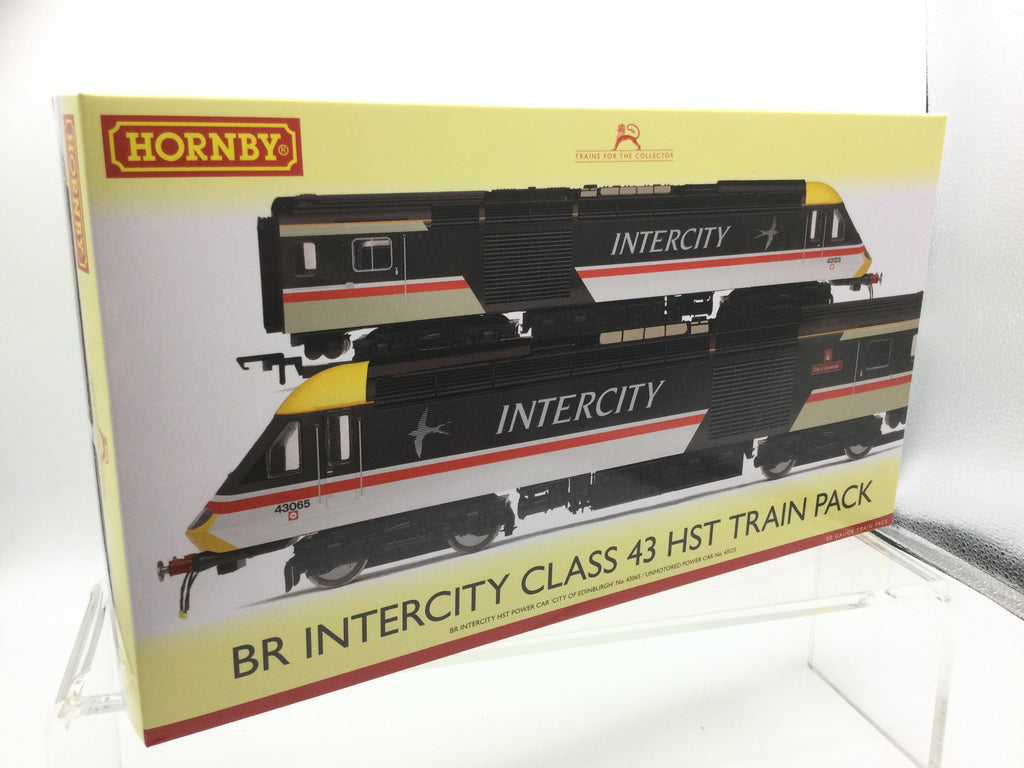 Hornby R3944 OO Gauge BR, Class 43 HST, Power Cars 43123 and 43065 ...