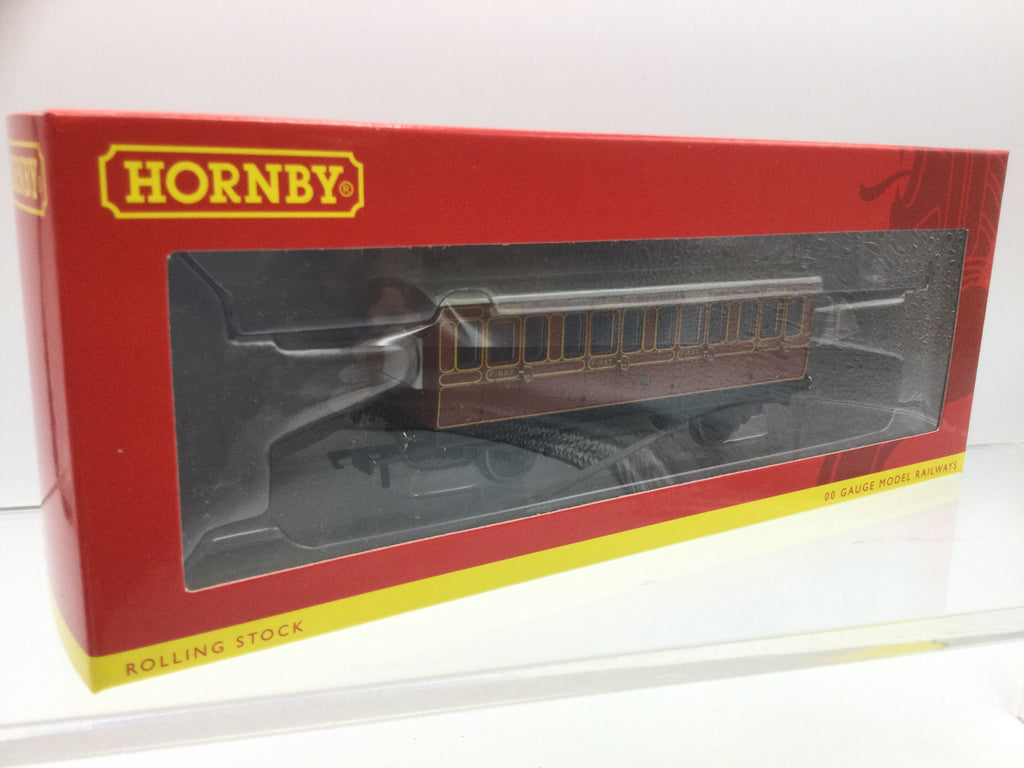 Hornby R40069 OO Gauge LB&SCR, 4 Wheel Coach, 1st Class, 474 - Era 2
