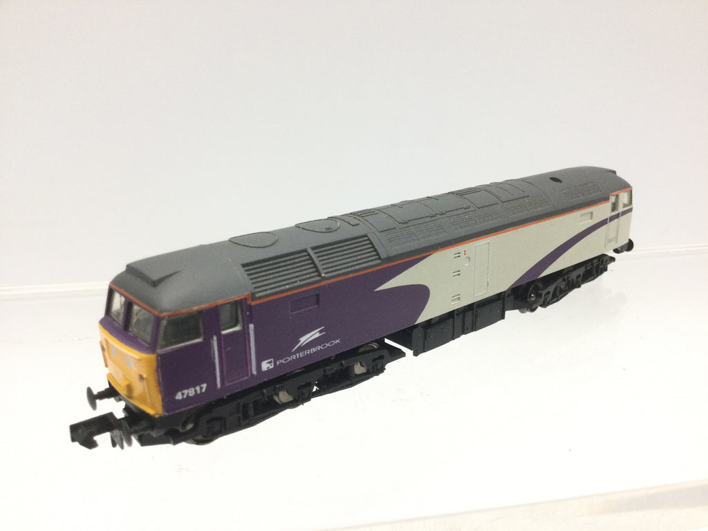 Graham Farish LE801A N Gauge Porterbrook Class 47 No 47817 Ltd Edition