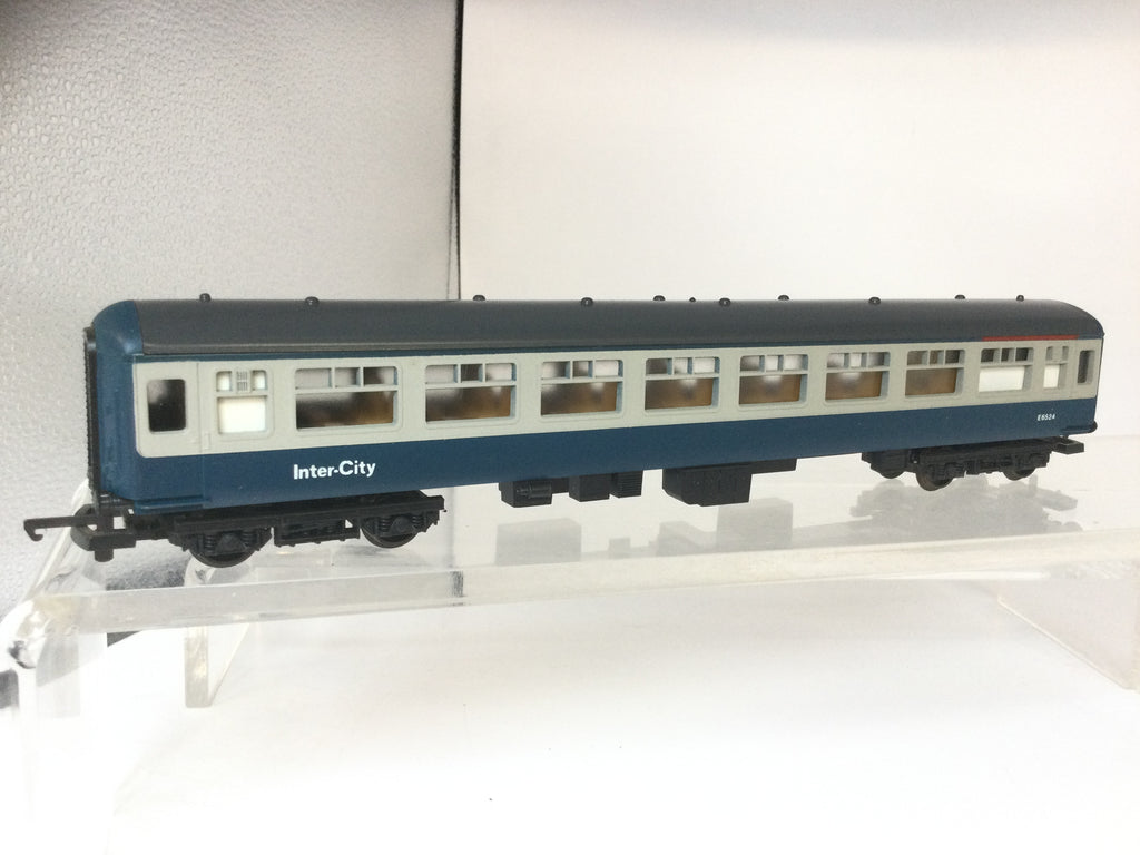 Lima 305308 OO Gauge BR Blue/Grey Mk 2 Micro-Buffet Coach E6524