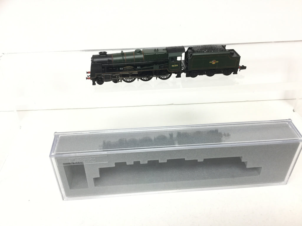 Graham Farish 372-575 N Gauge BR Green Rebuilt Scot 46159 Royal Air Force Graham Farish 372-575 N Gauge BR Green Rebuilt Scot 46159 Royal Air Force