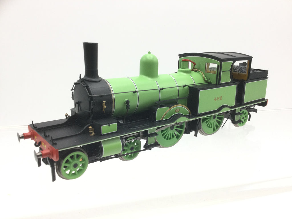 Hornby R3335 OO Gauge LSWR Green Adams Radial Tank 488