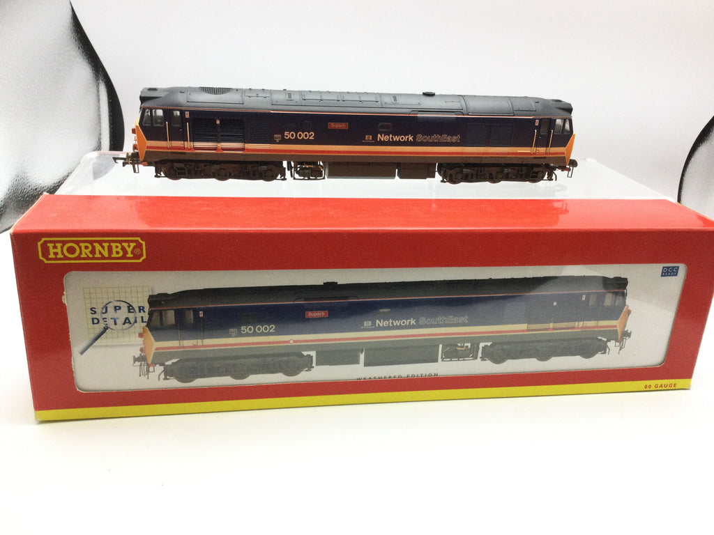 Hornby R2429 OO Gauge Network Southeast Class 50 No 50002 Superb