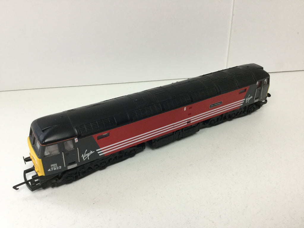 Hornby R1022 OO Gauge Class 47 47822 Pride of Shrewsbury Virgin