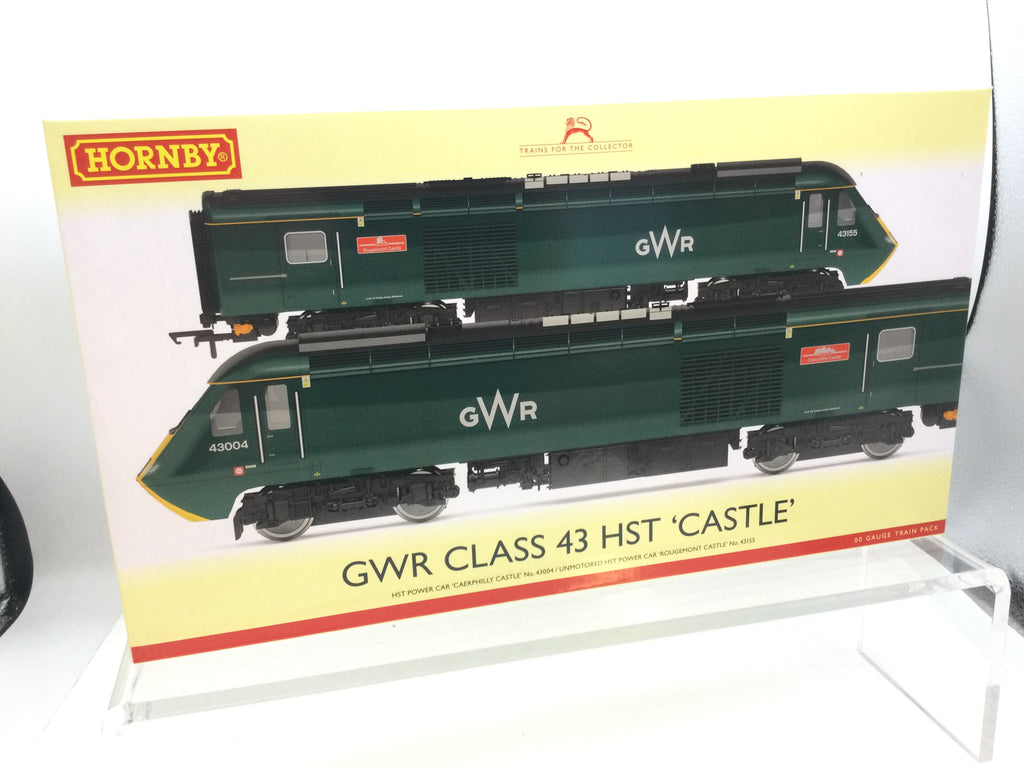 Hornby R30098 OO Gauge GWR, Class 43 HST 'Castle' Train Pack - Era 11