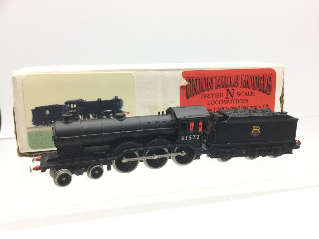 Union Mills N Gauge BR Black Class B12/3 61572