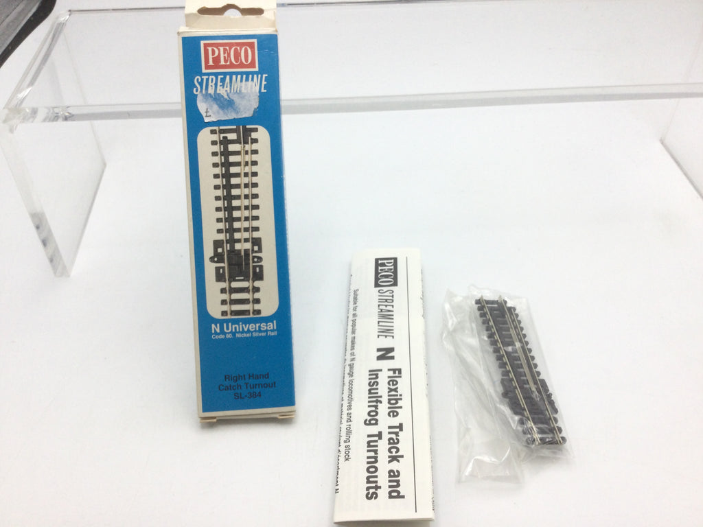 Peco SL-384 N Gauge Right Hand Catch Point