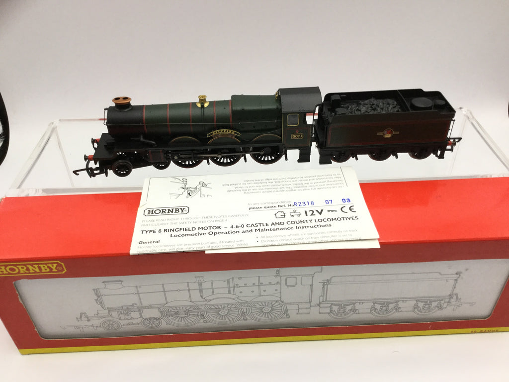 Hornby R2318 OO Gauge BR Green Castle 5071 Spitfire