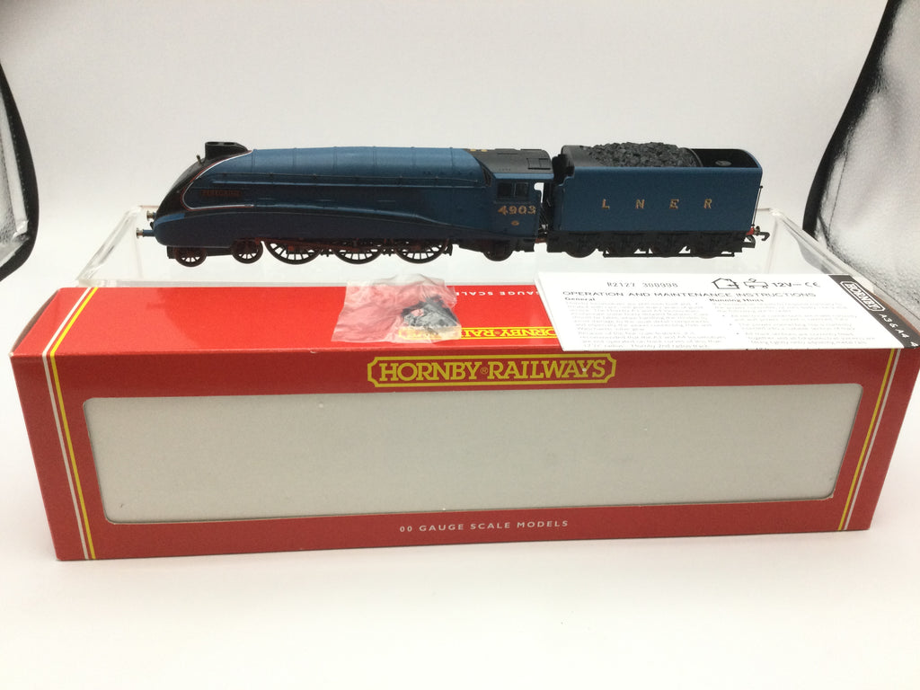 Hornby R2127 OO Gauge LNER Blue Class A4 4903 Peregrine Ltd Edition