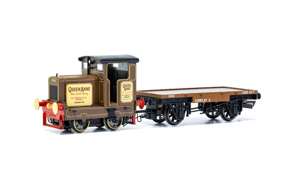 Hornby R3707 OO Gauge Ruston & Hornsby 48DS Longmorn Distillery Queen Anne